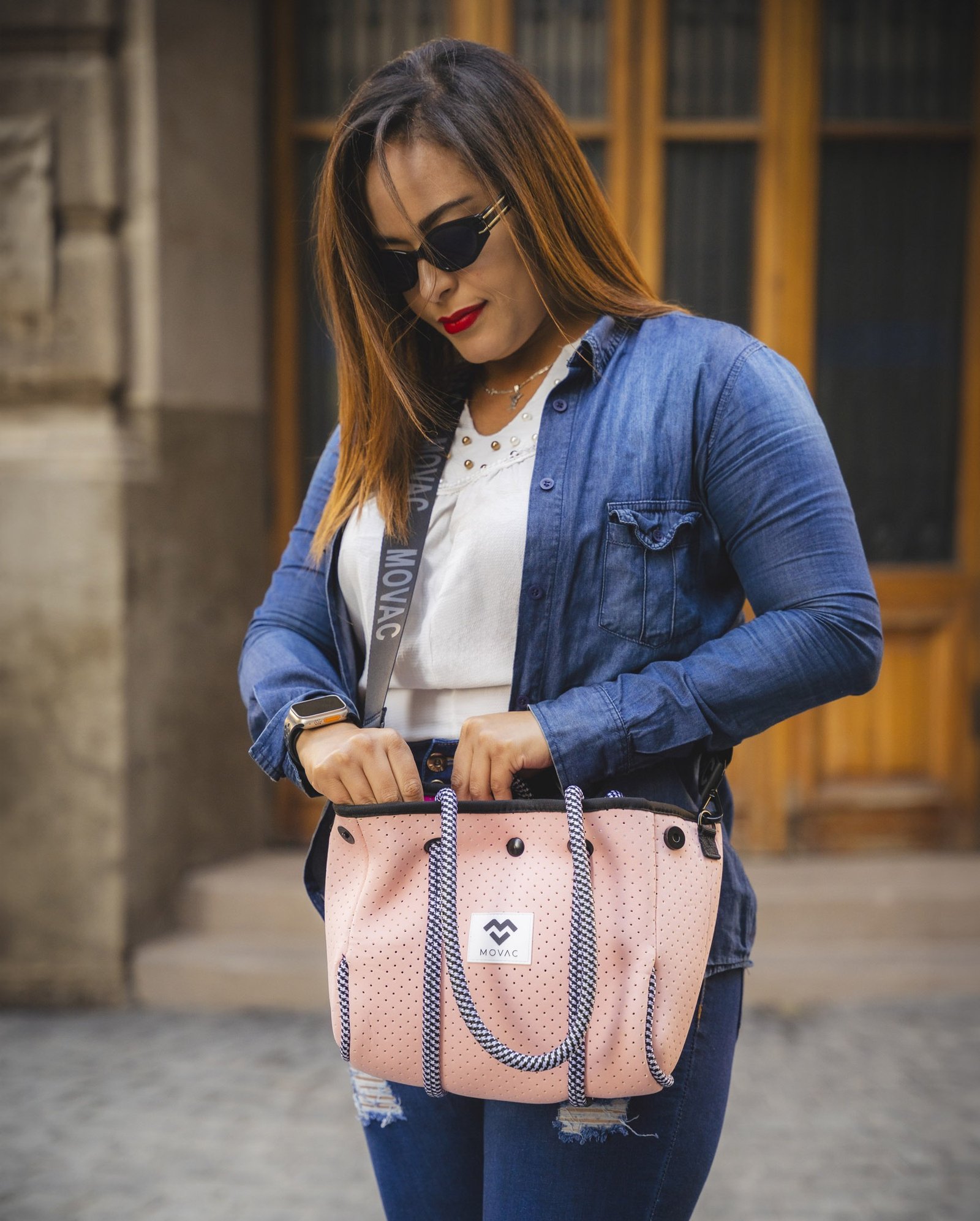 Cartera Movac Tropical Rosa - Movac Chile